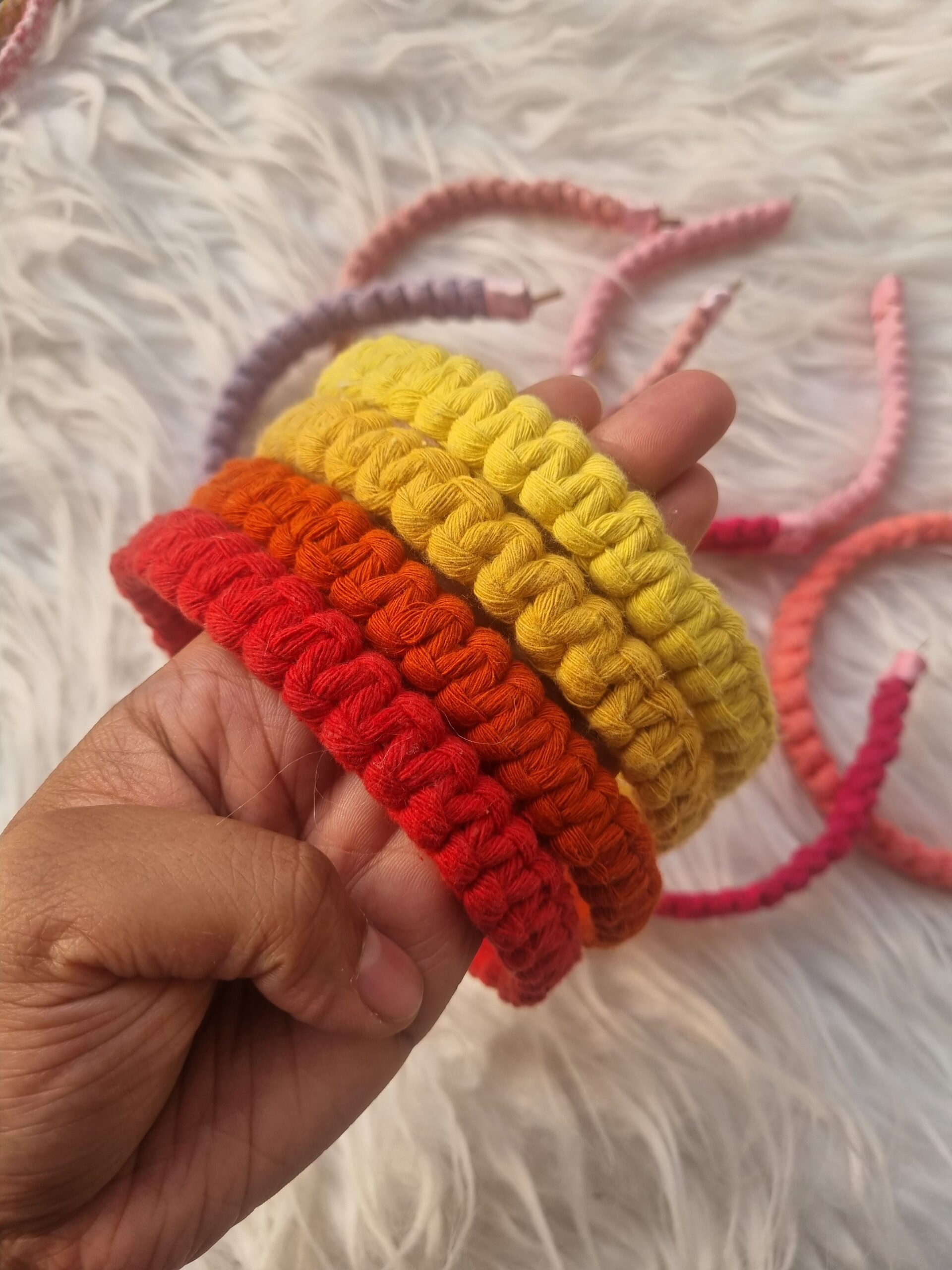 Classic Macrame hairbands - Hunar By Meghna