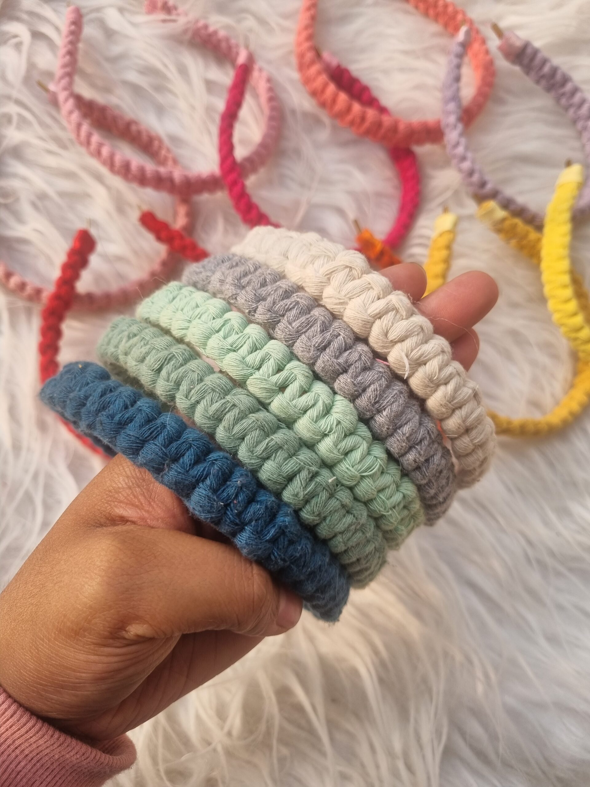 Classic Macrame hairbands - Hunar By Meghna