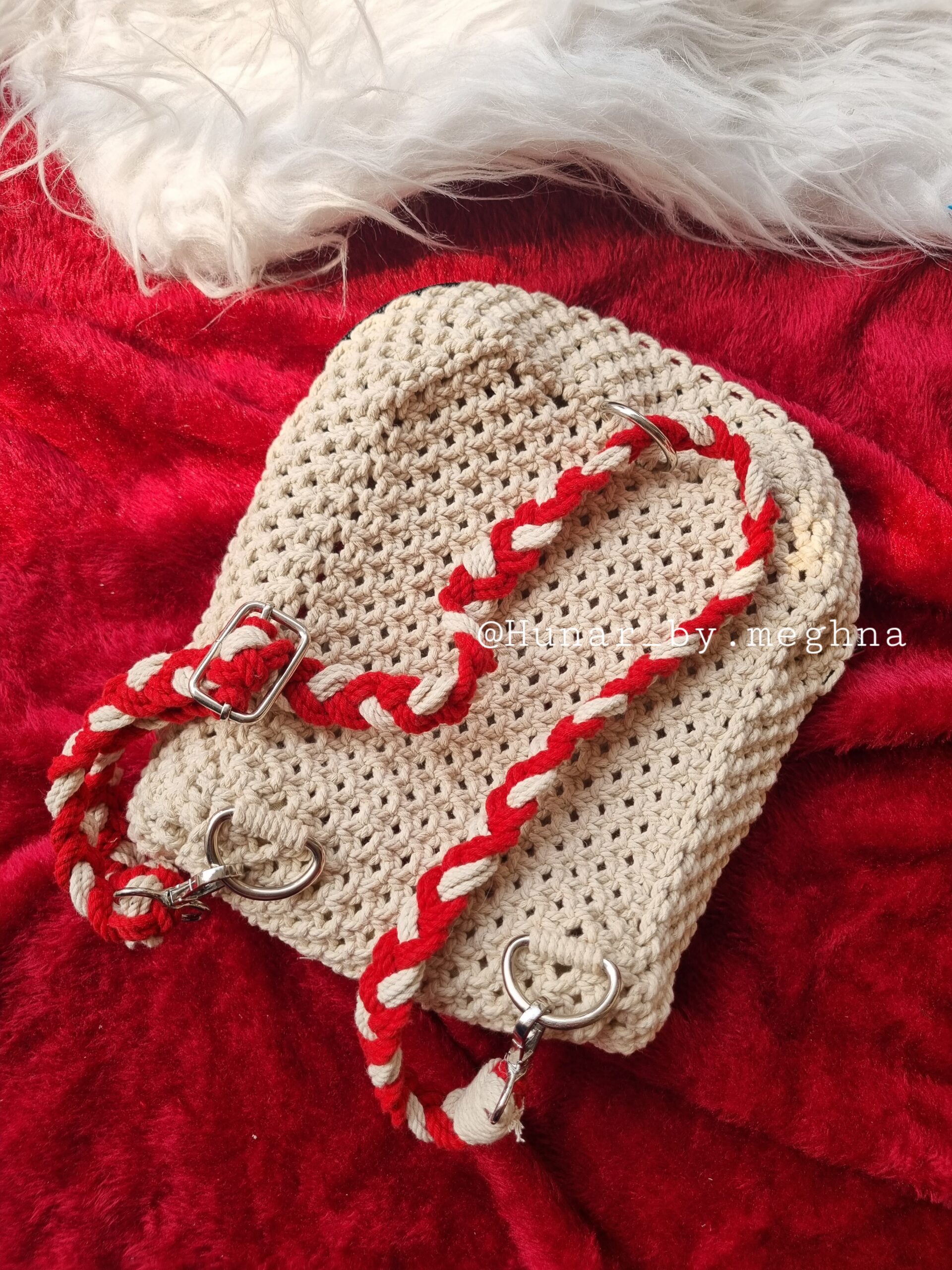 Personalized Charm Backpack – Hunar By Meghna