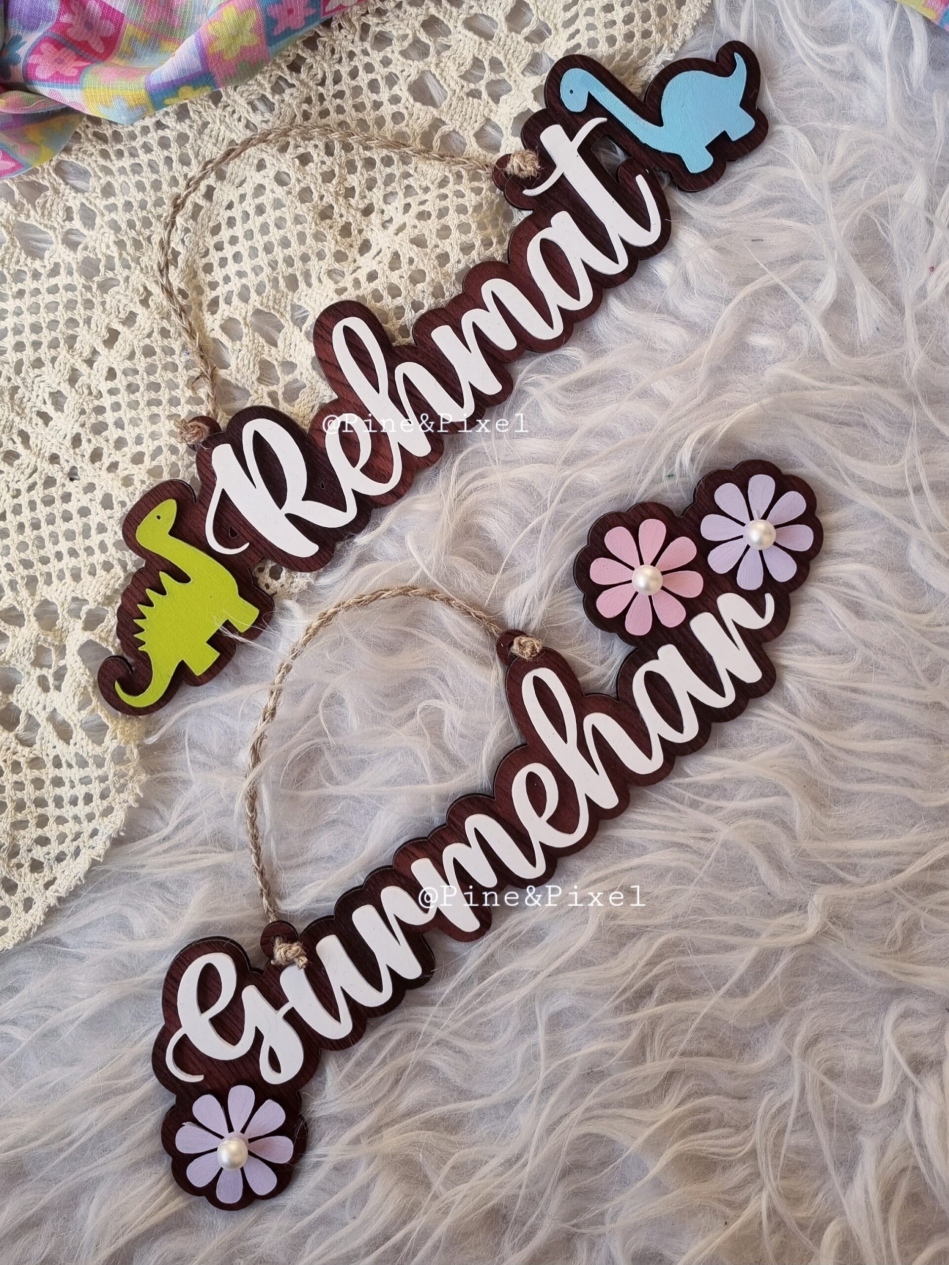 Minimalistic Aesthetic Name Plates – Hunar By Meghna