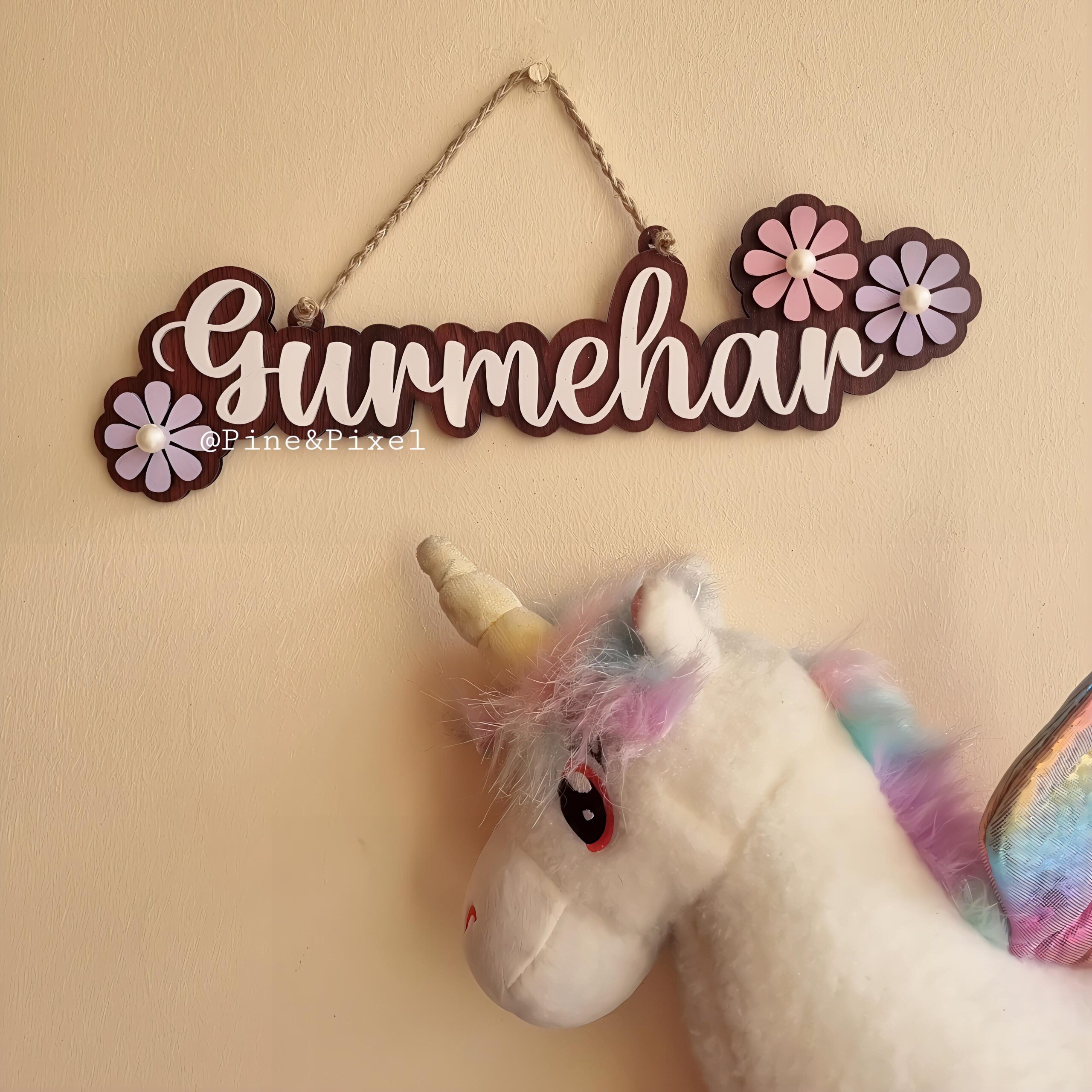 Minimalistic Aesthetic Name Plates – Hunar By Meghna